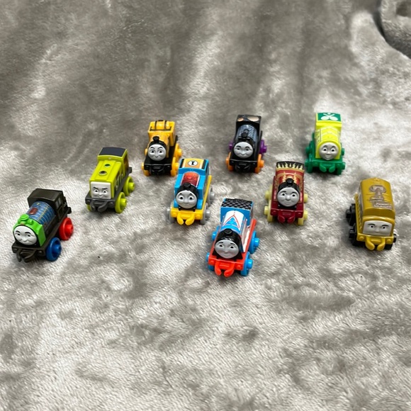 Thomas & Friends | Toys | Thomas The Train Friends Mini Trains Lot Of 9 ...